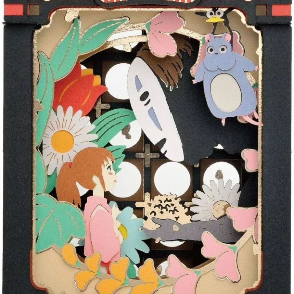 Paper Theater Spirited Away Studio Ghibli Japan Kaona… - Gem